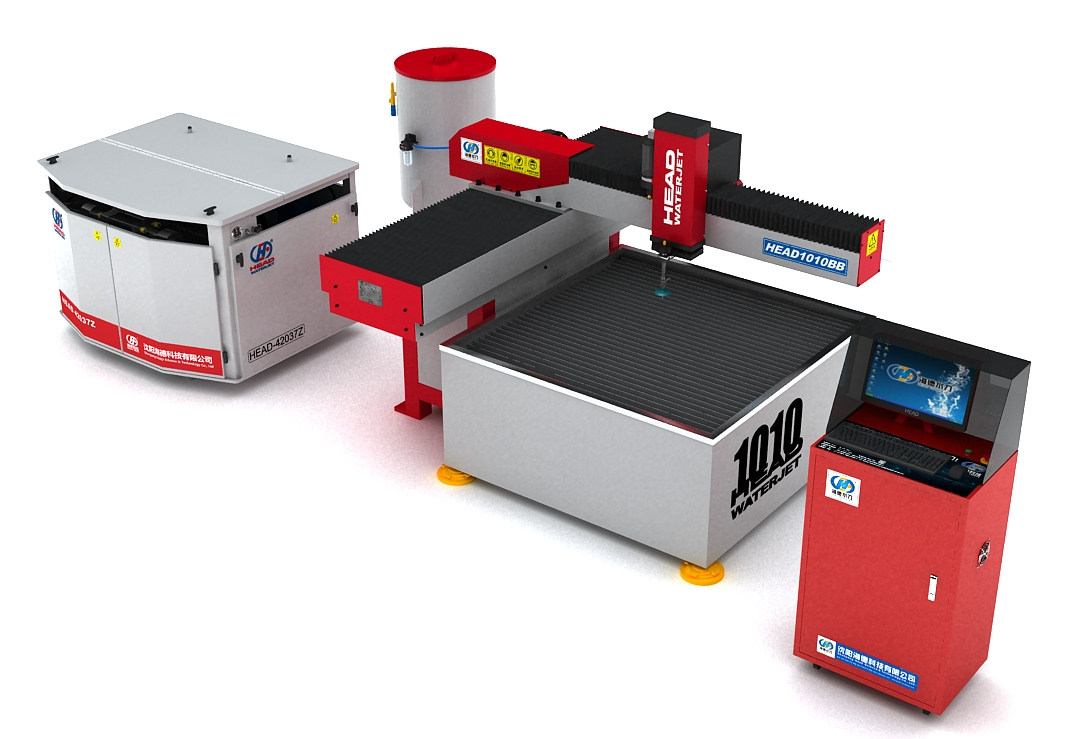 Super Low Price HEAD MINI 1000*1000mm Metal Glass Ceramic WaterJet ...